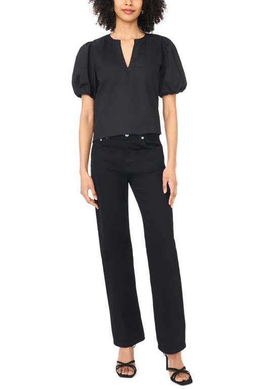 VINCE CAMUTO Organdy Puff Sleeve Top